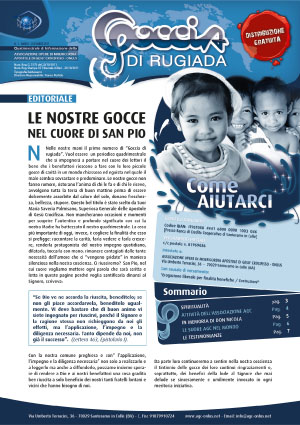 GOCCIA DI RUGIADA – AGC Onlus